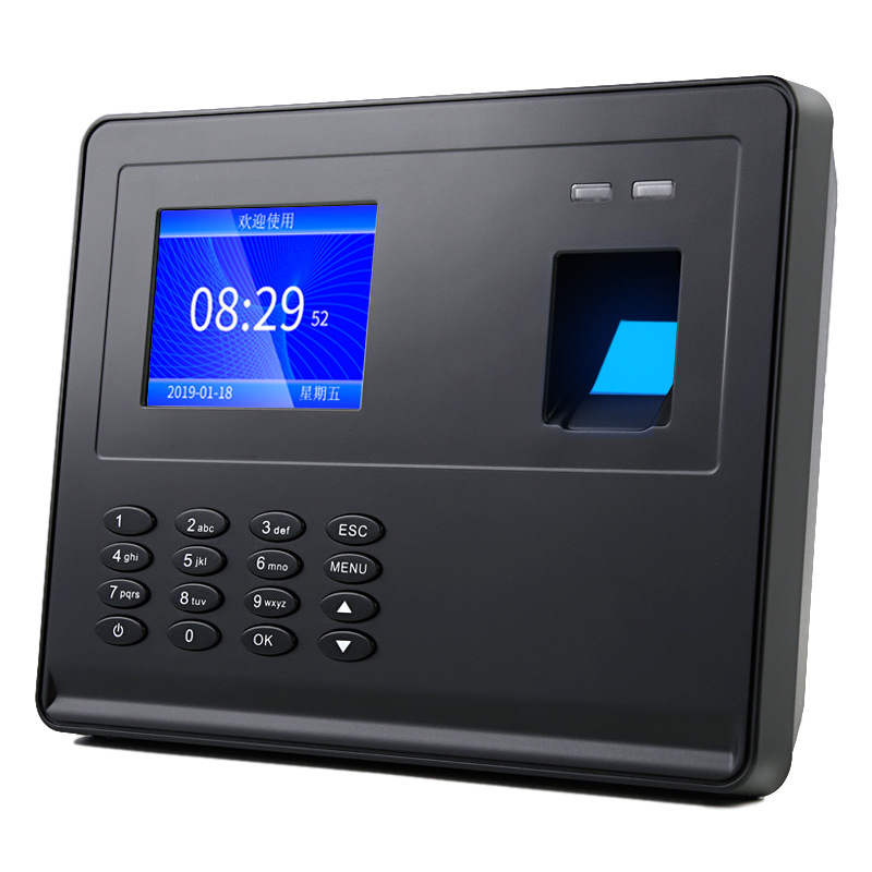 ZKTeco Biometrics Time Attendance Machine Face Recognition Fingerprint ...