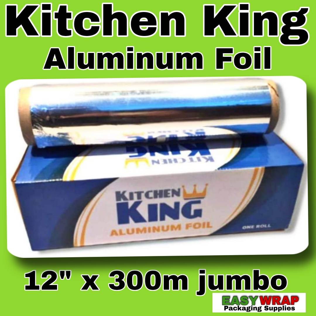 Kitchen King Brand Aluminum foil 12" x 300m | Lazada PH