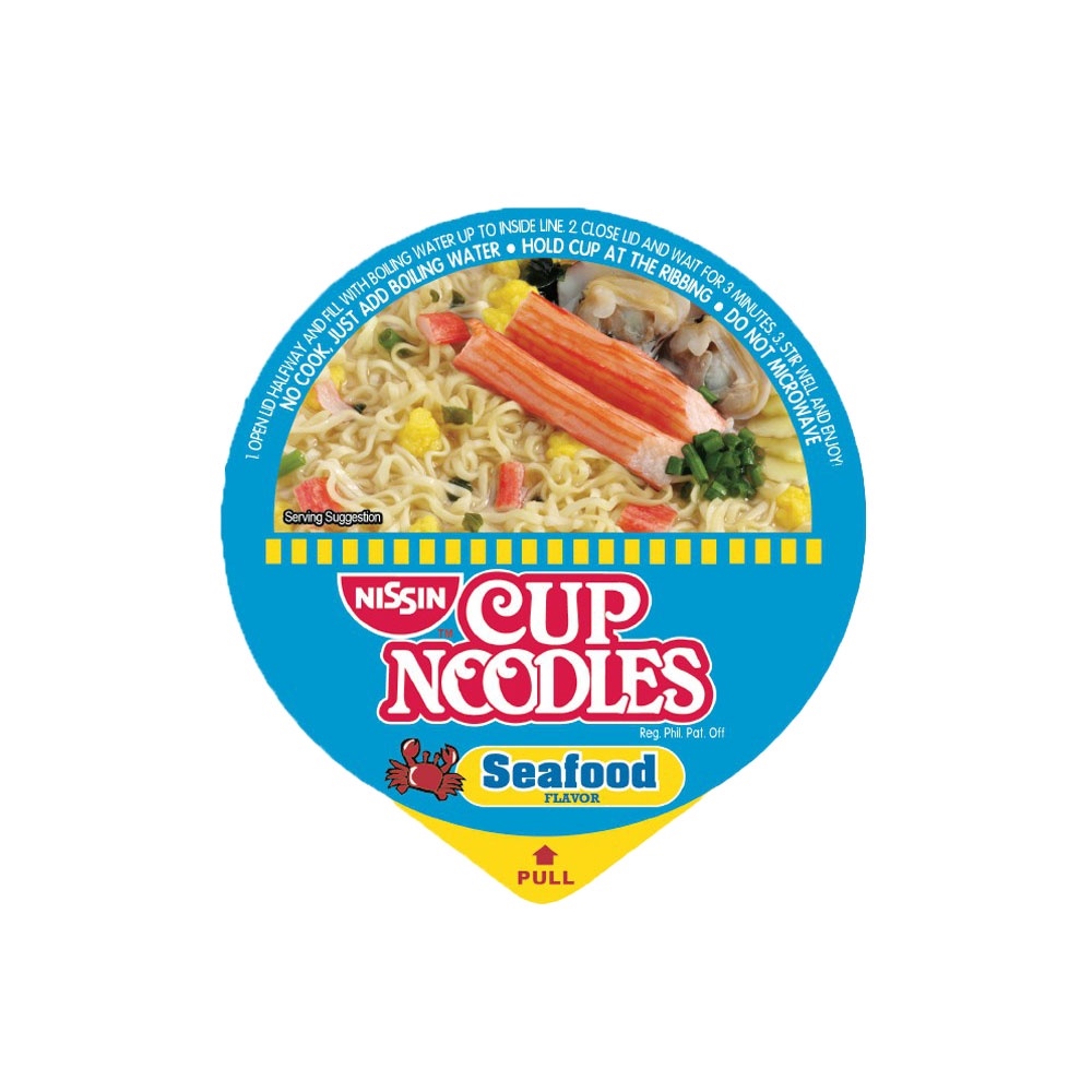 Nissin Cup Noodles Mini Seafood (40G) x 8 | Lazada PH