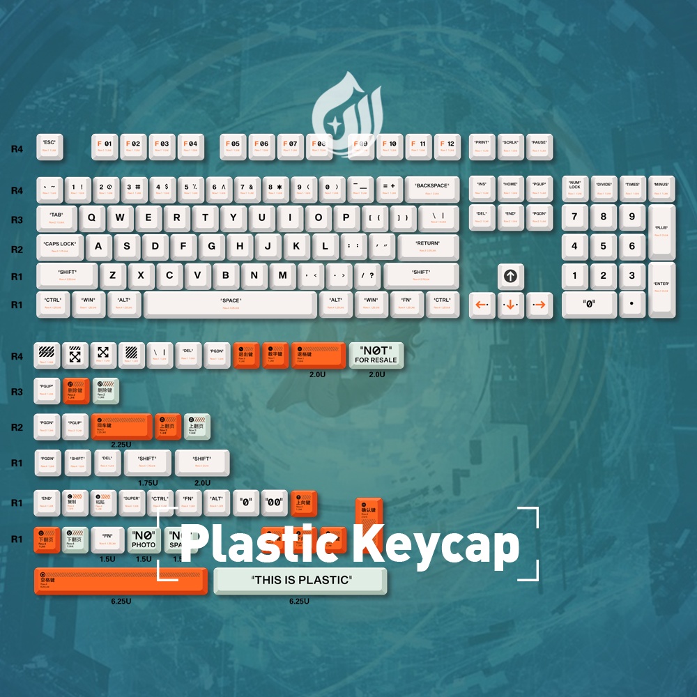 For Mac 148 Keys MDA Profile Keycaps PBT Dye-Sub Key Cap for Mechanical ...