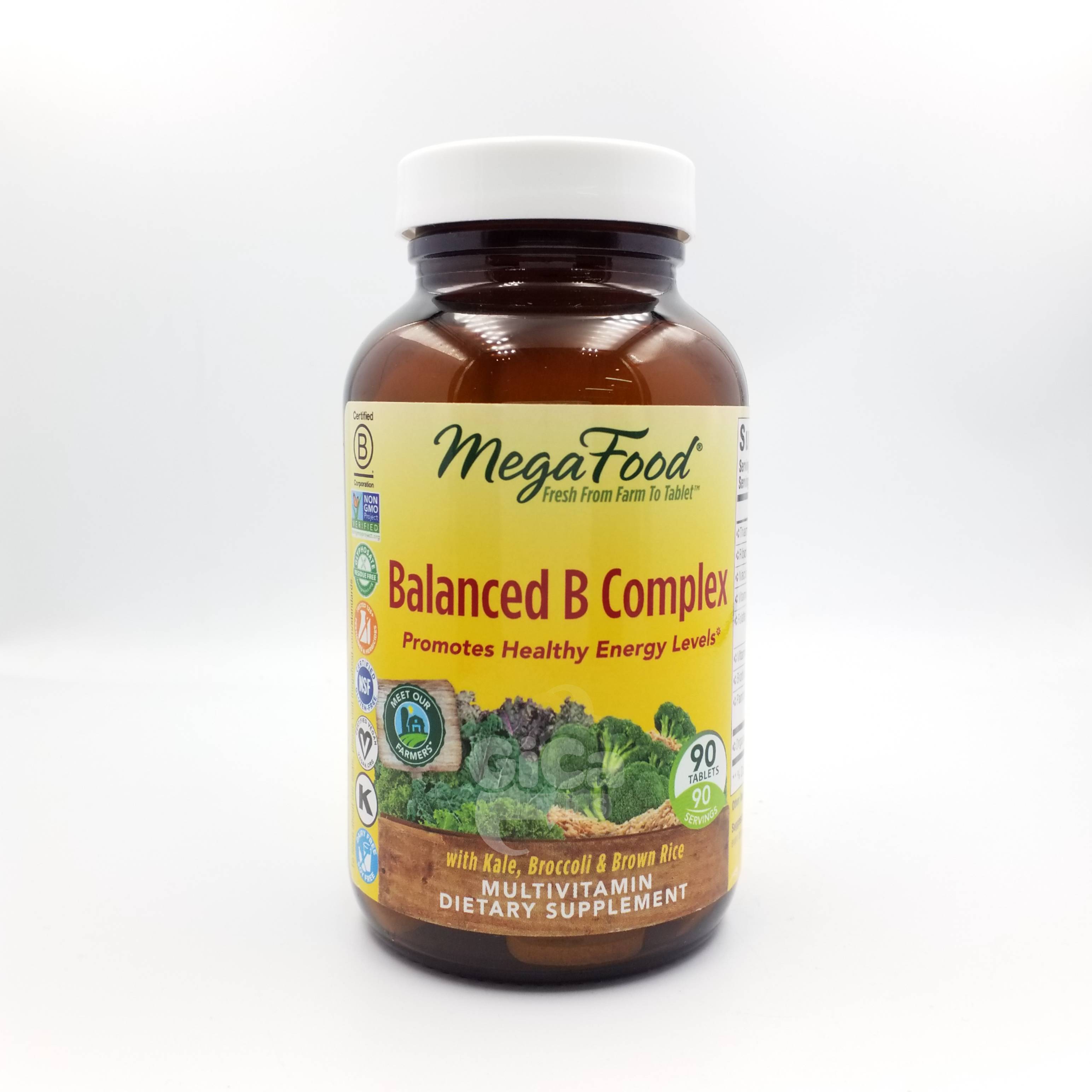 MegaFood Balanced B Complex 90 Tablets | Lazada PH