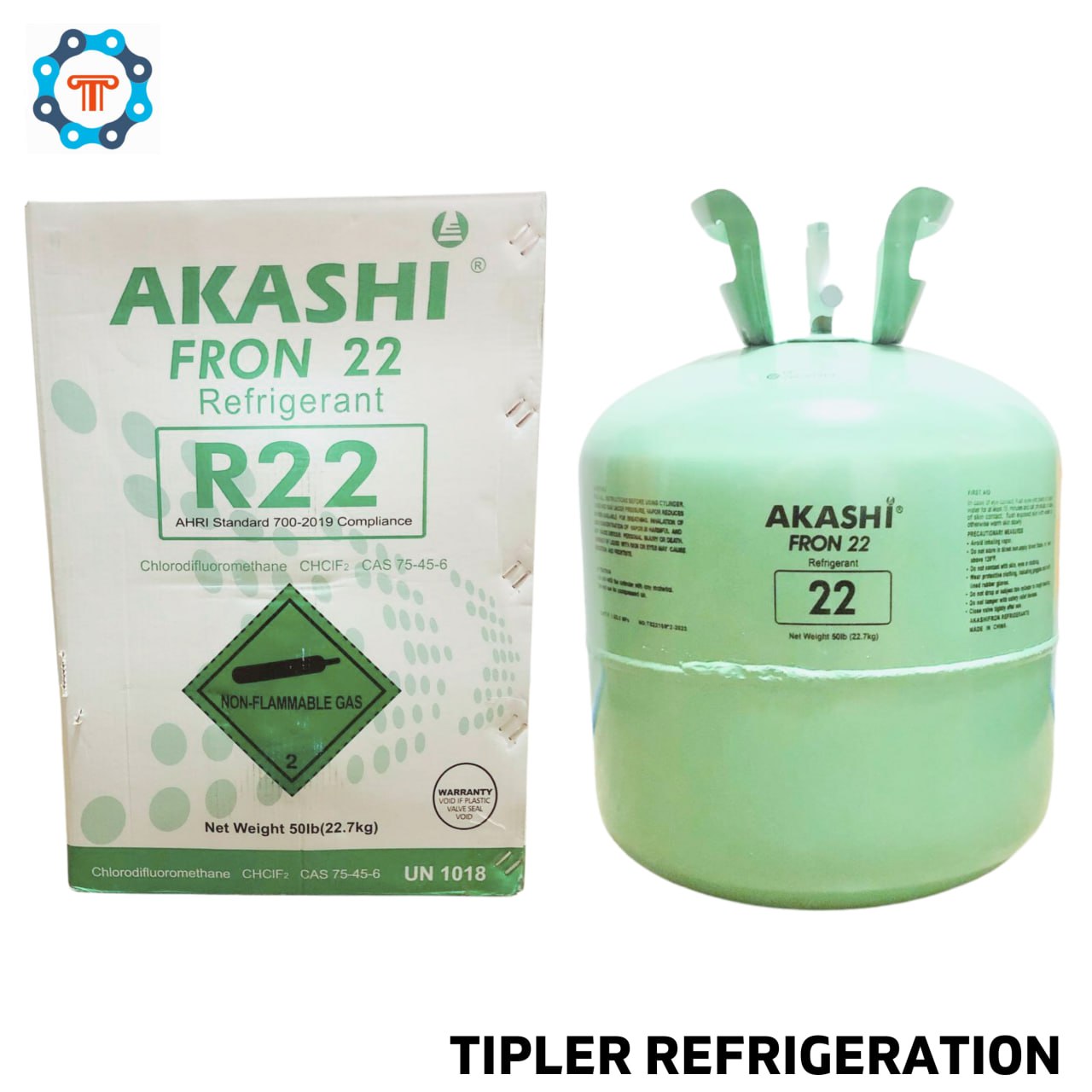 AKASHI R22 Refrigerant 22.7kg | Lazada PH
