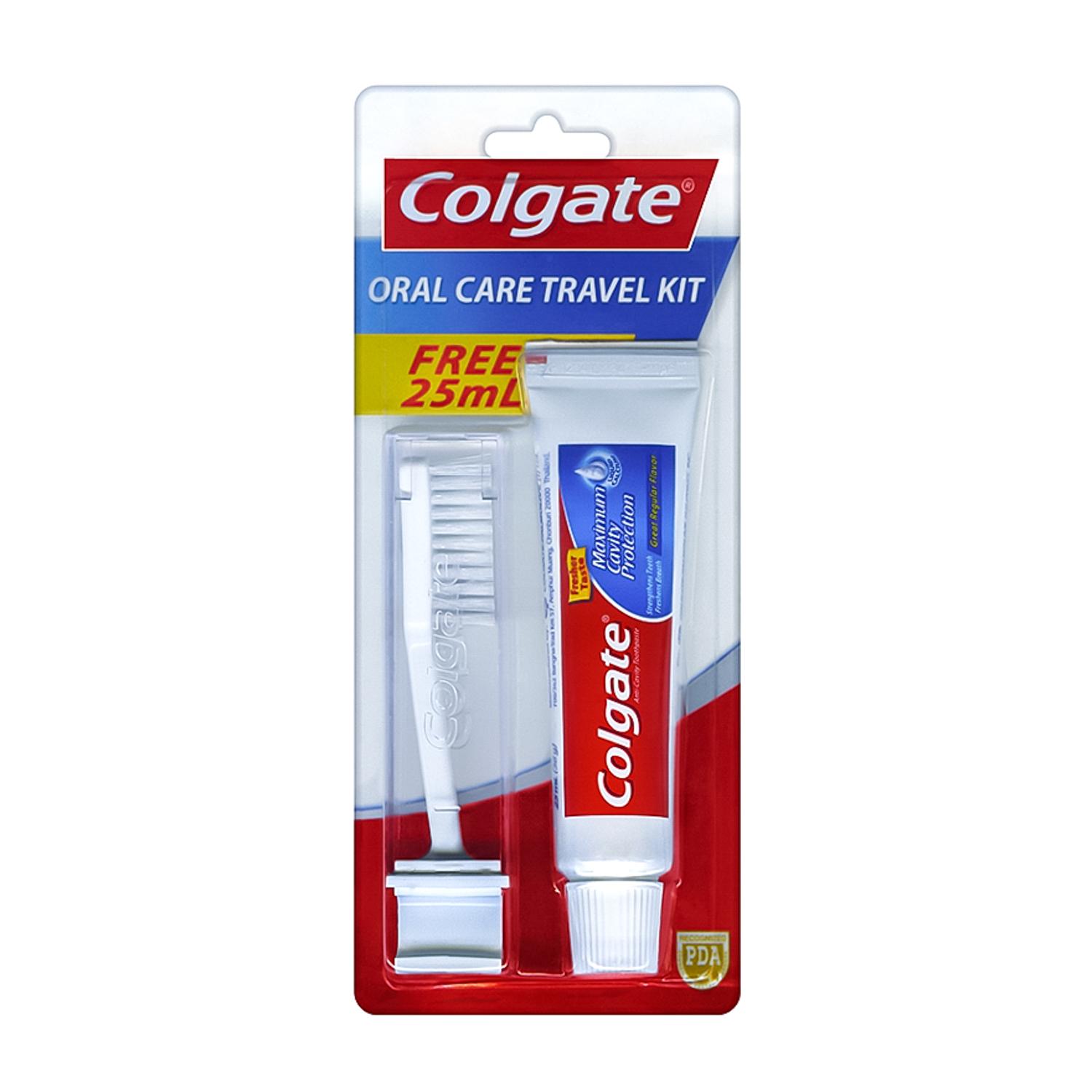 Colgate Oral Care Toothbrush and Toothpaste Travel Kit | Lazada PH