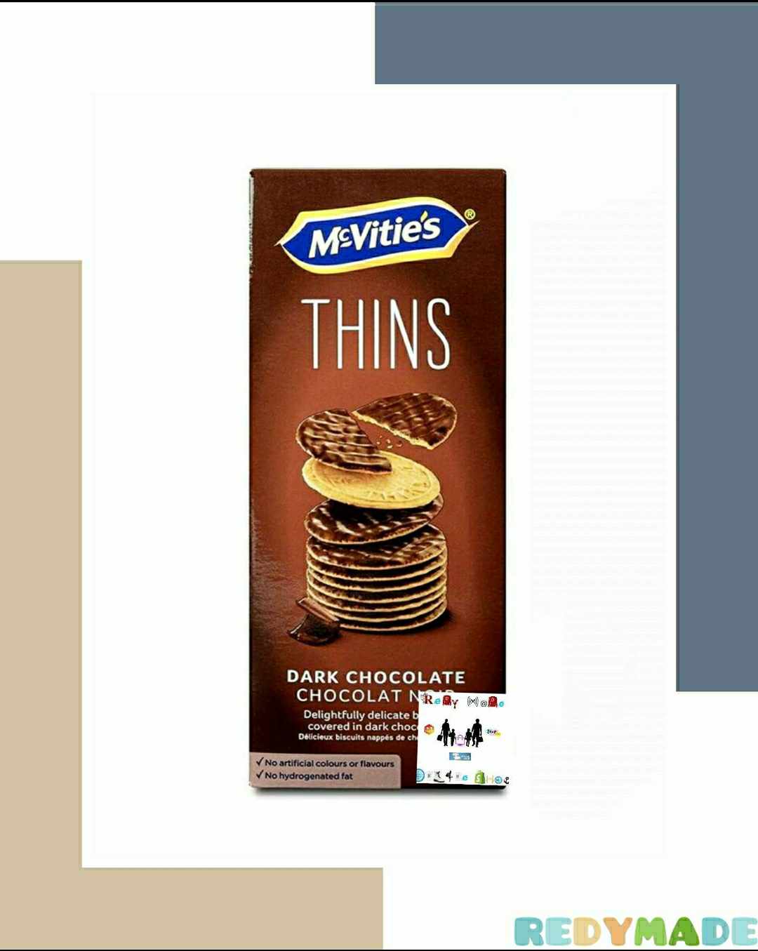 McVitie's Digestive Thins Dark Chocolate Biscuits 150g | Lazada PH