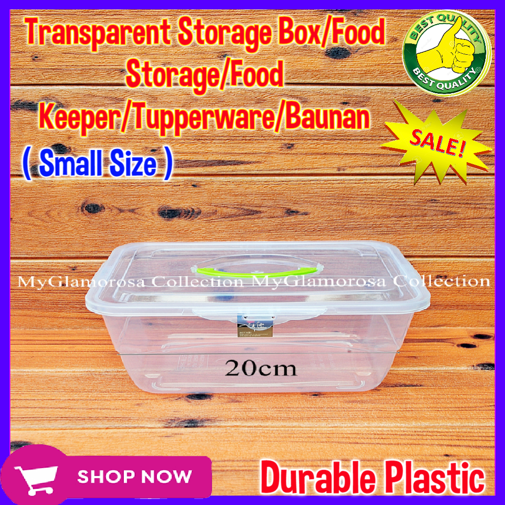 MyGlamorosa Collection Transparent Storage Box/Food Storage/Food Keeper ...