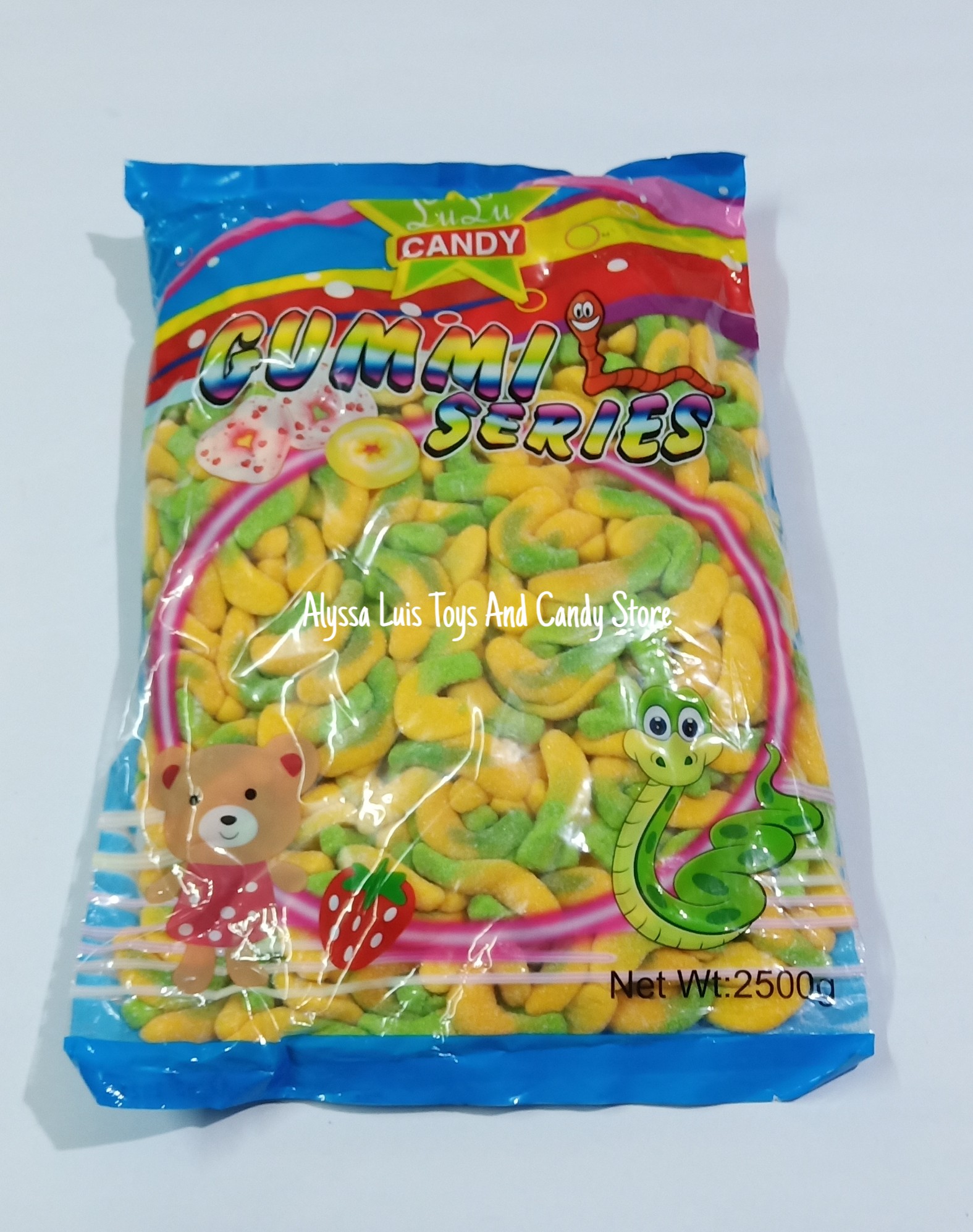 2.5kg Gummy Banana 400~500pcs ( Random Brand ) | Lazada PH