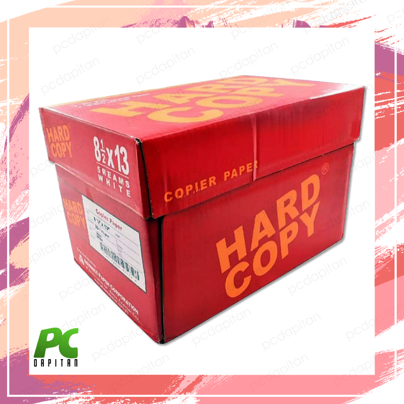 HARDCOPY COPIER PAPER LEGAL 8.5 X 13 INCHES SUBSTANCE 20 70GSM [5 REAMS ...