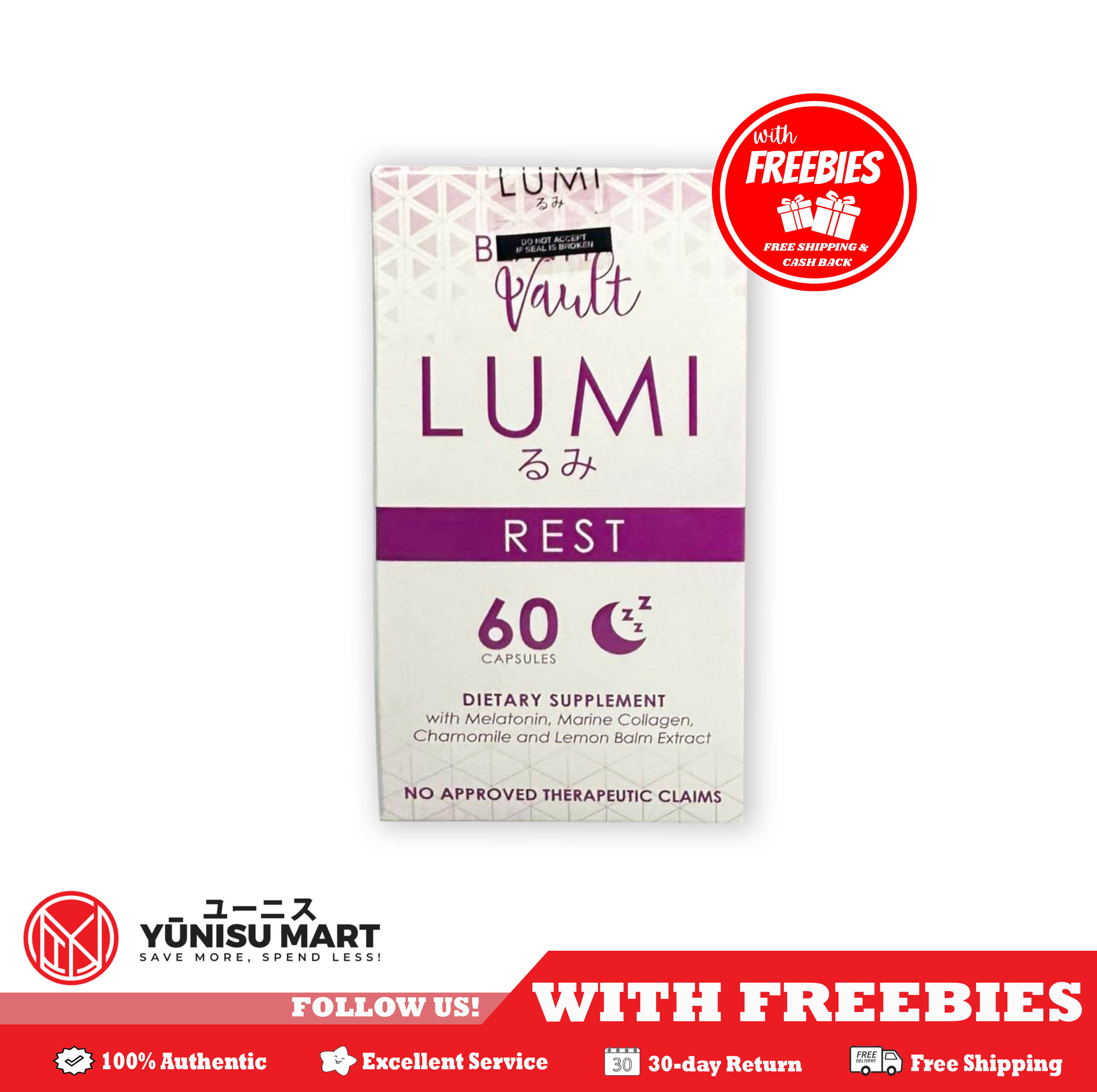 Lumi Rest by Beauty Vault (With Freebies) | Lazada PH