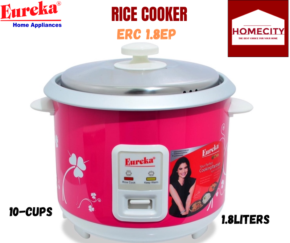 EUREKA RICE COOKER ERC 1.8EP (WITH OUT STEAMER) | Lazada PH