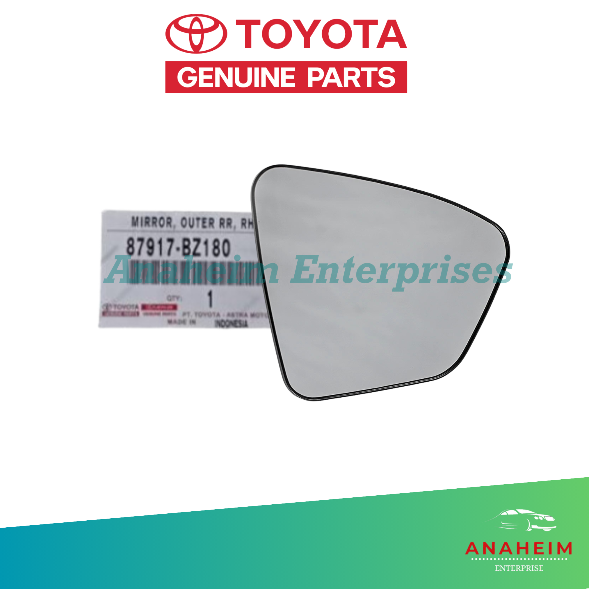 Toyota Avanza 2020 - 2023, Rush, Wigo 2023 Right Side Mirror Lens ...