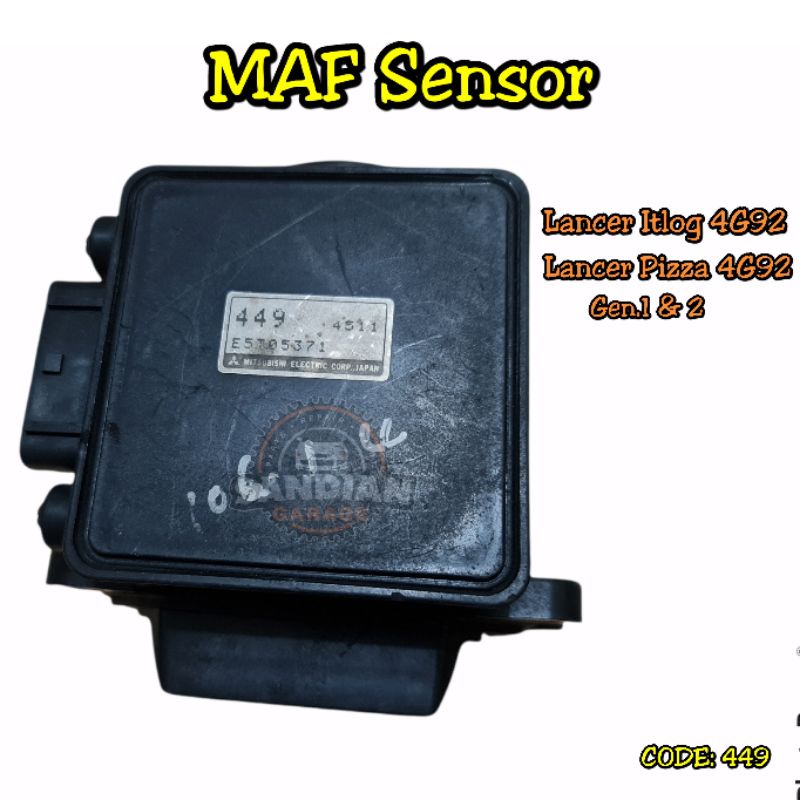 MAF Sensor (Mass Airflow) Code 449 Lancer Itlog / Pizza / Spacewagonm2N ...