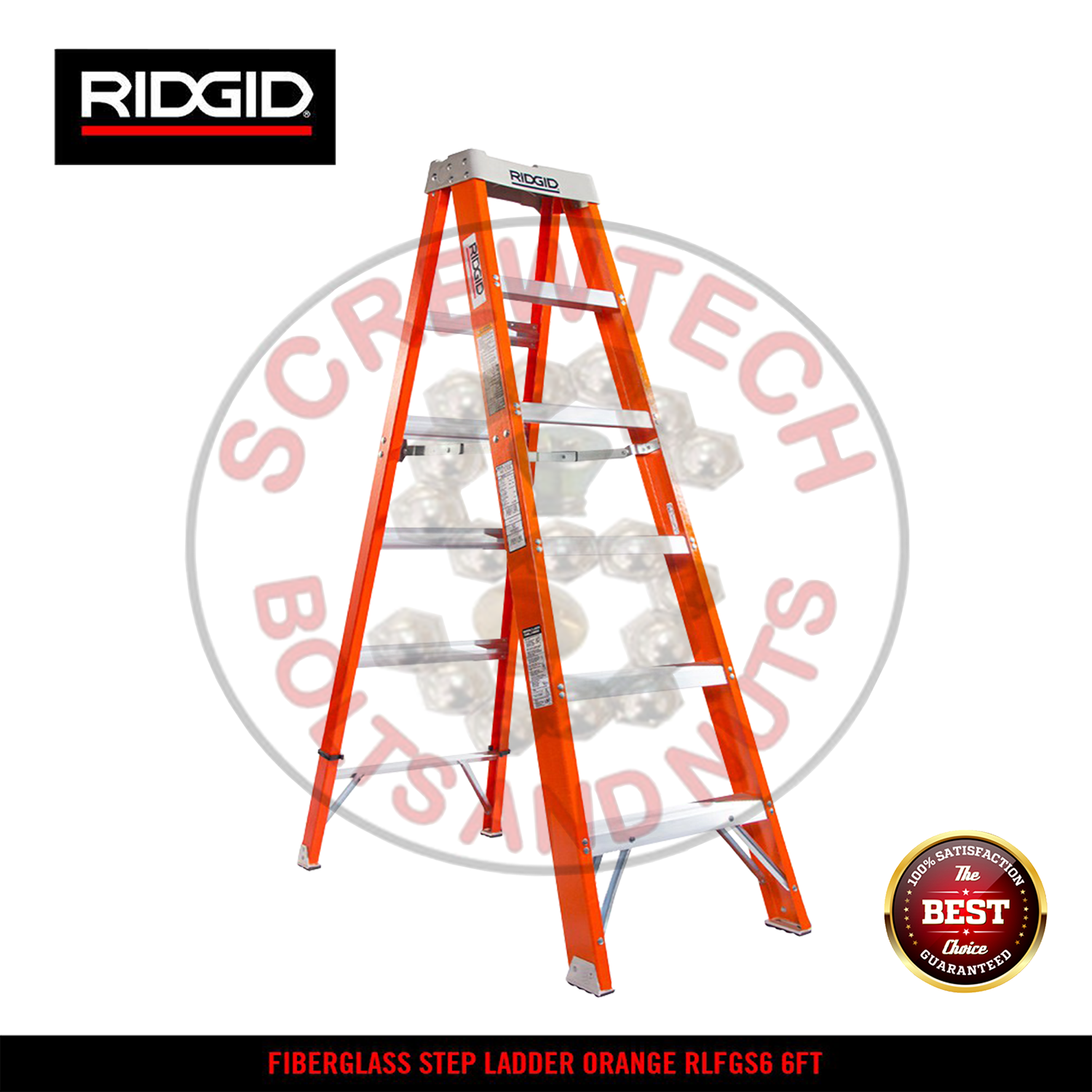 RIDGID Step Ladder RLFGS6 Orange 6 FT | Lazada PH