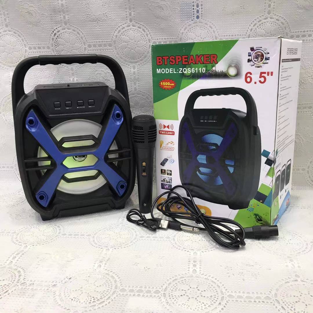 ZQS-6110 Wireless Speaker with free mic high quality | Lazada PH