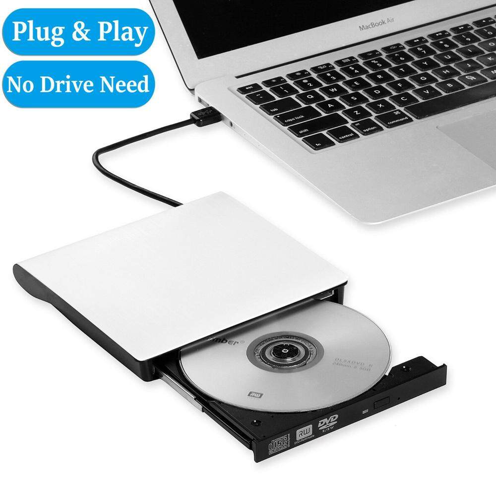 USB 3.0 External DVD Optical Drive CD/DVD-ROM CD-RW Player Reader ...