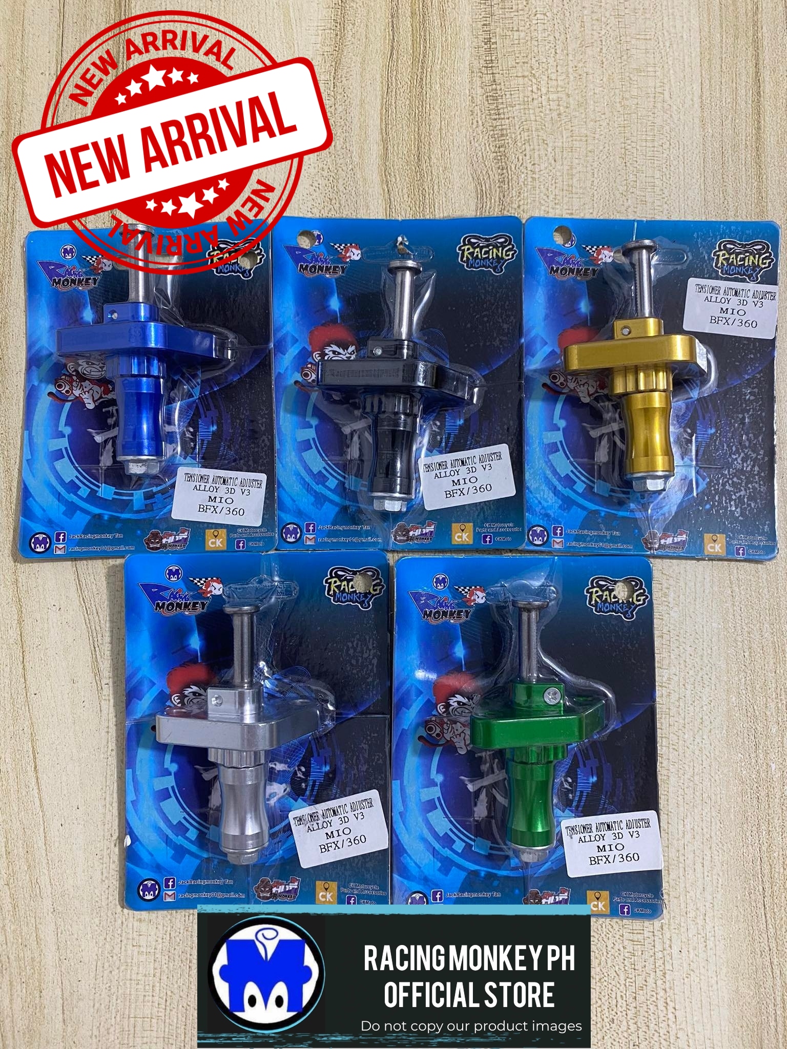 Tensioner Automatic Adjuster ALLOY 3D V3 (Mio Sporty/Soulty/Amore/Mio1 ...