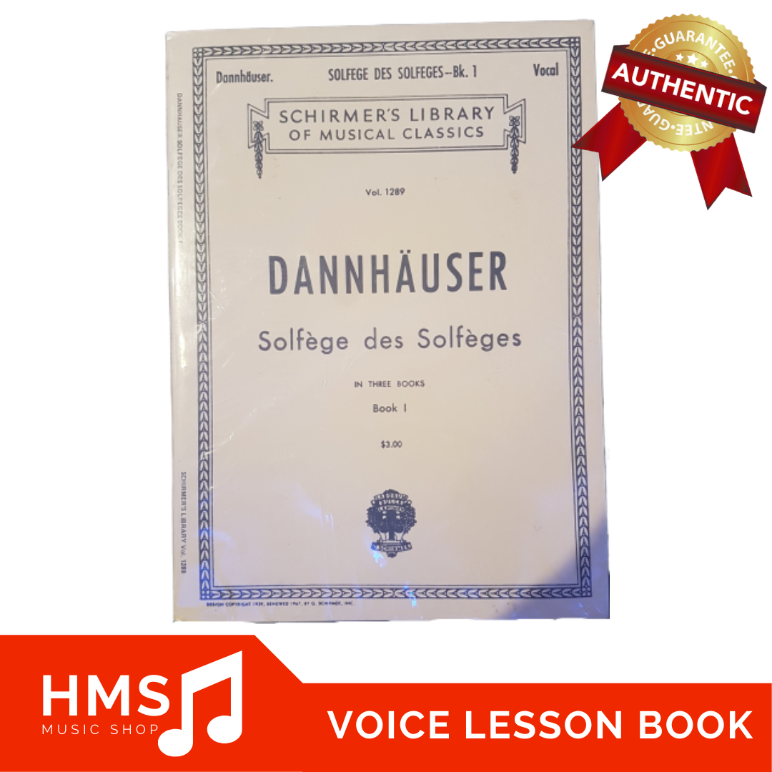 DANNHAUSER : Solfege des Solfeges Book 1 Vocal | Lazada PH