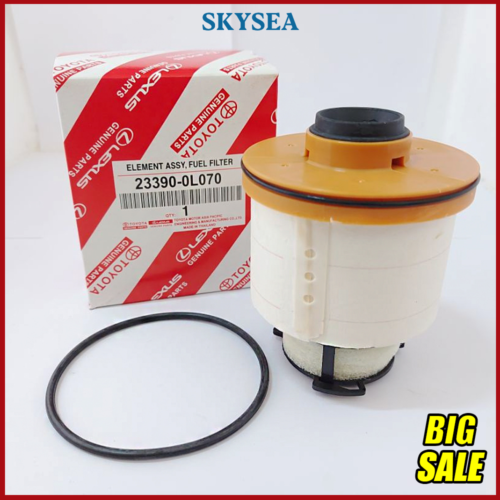 23390-0L070 Fuel Filter Toyota Innova / Fortuner / Hi-Lux / HI-Ace D4D ...