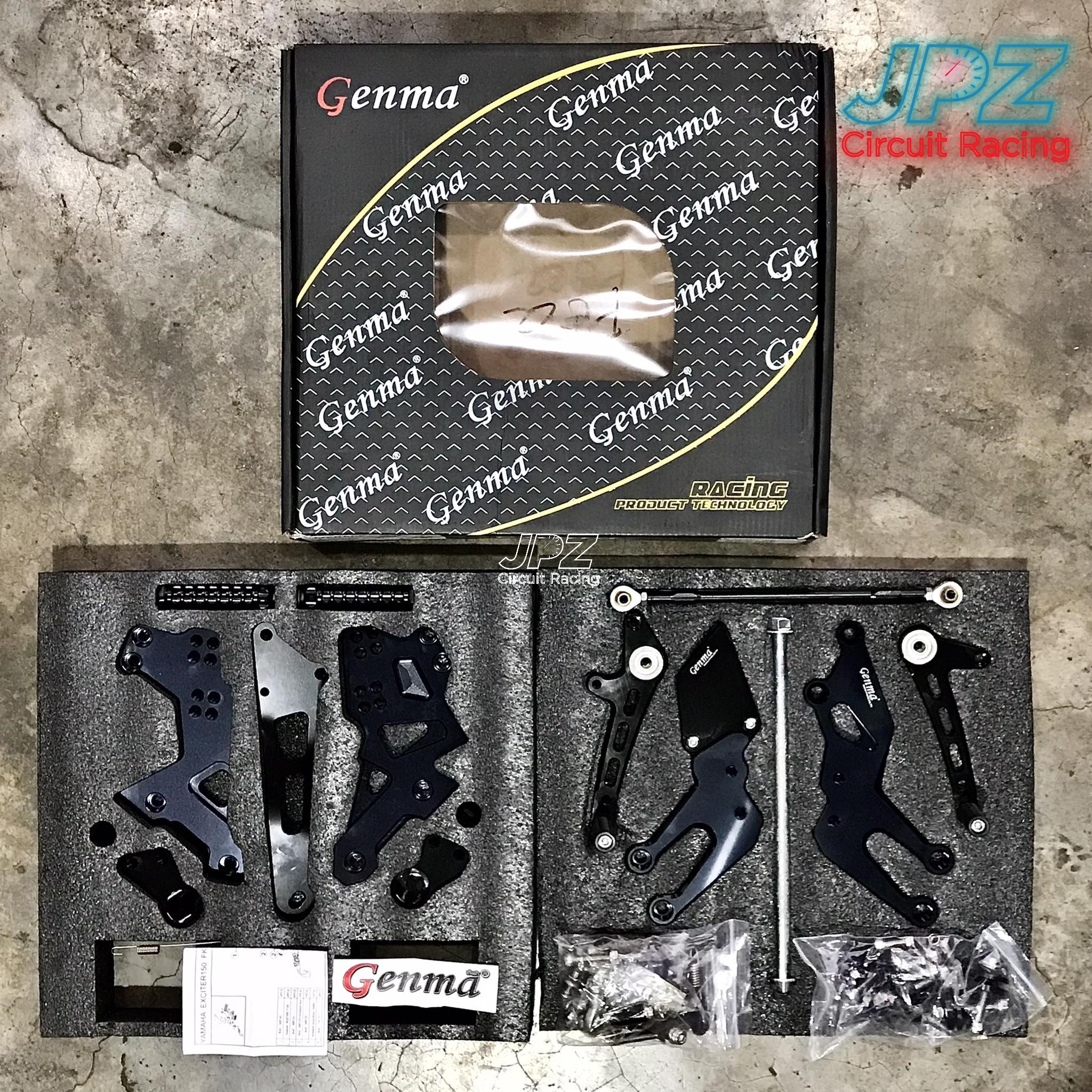 GENMA FOOTREST SINGLE SET SHIFTER for YAMAHA SNIPER 155 and Sniper 150 ...