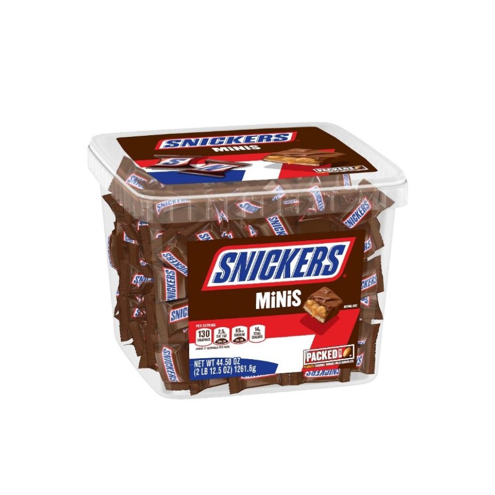 Snickers Minis Chocolate Tub 1.261kg | Lazada PH