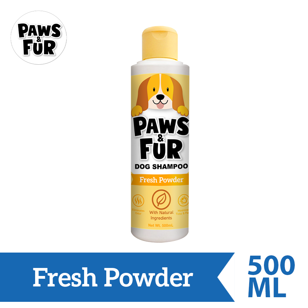Paws & Fur Dog Shampoo in Fresh Powder 500ml | Lazada PH