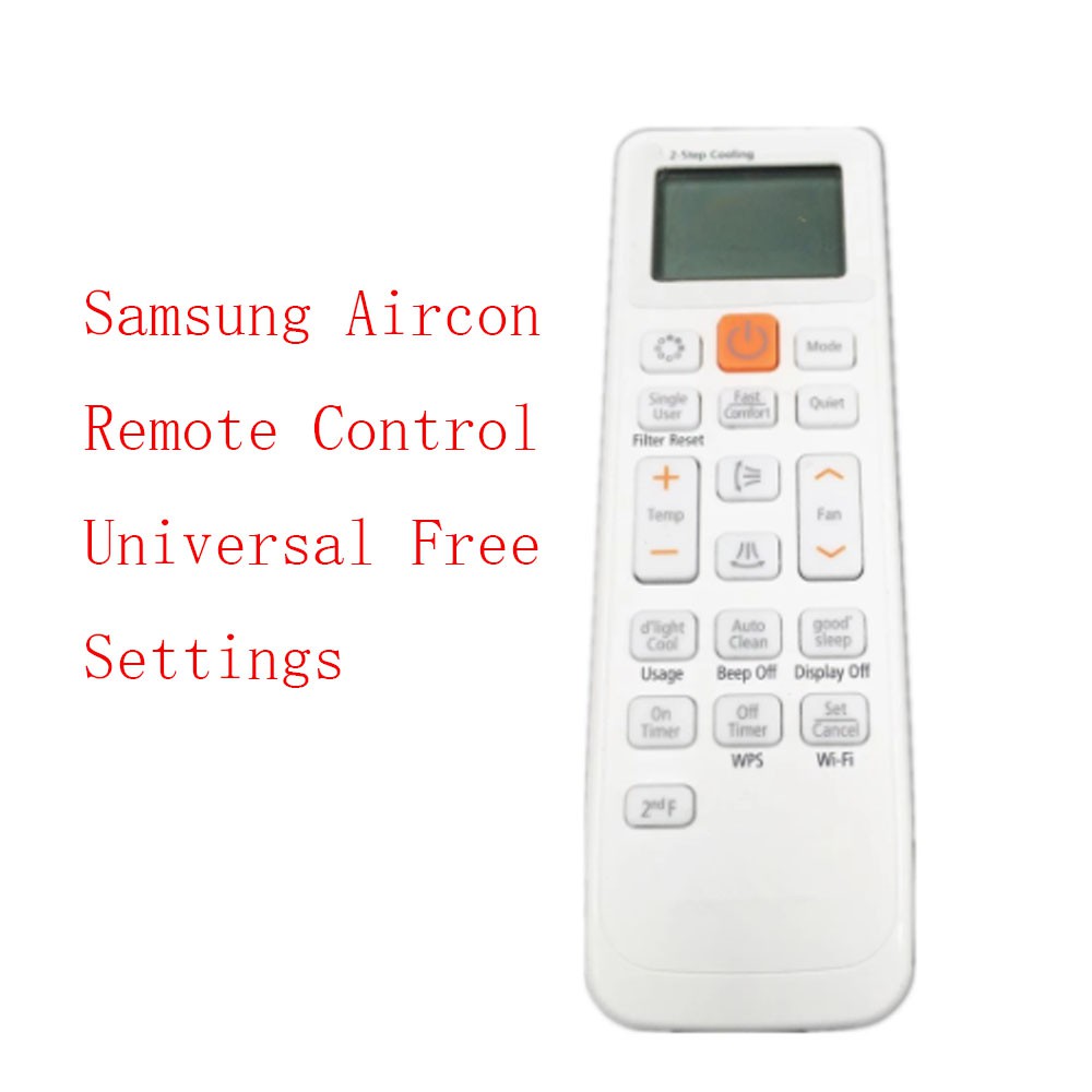 Samsung Aircon Remote Control Universal Free Settings | Lazada PH