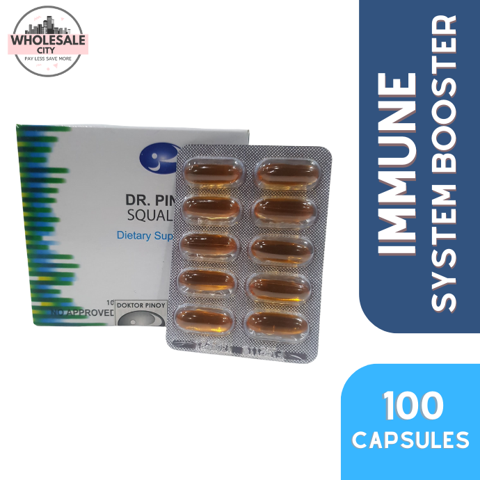 Squalene capsule Dr Pinoy Dietary supplement 10softgels | Lazada PH