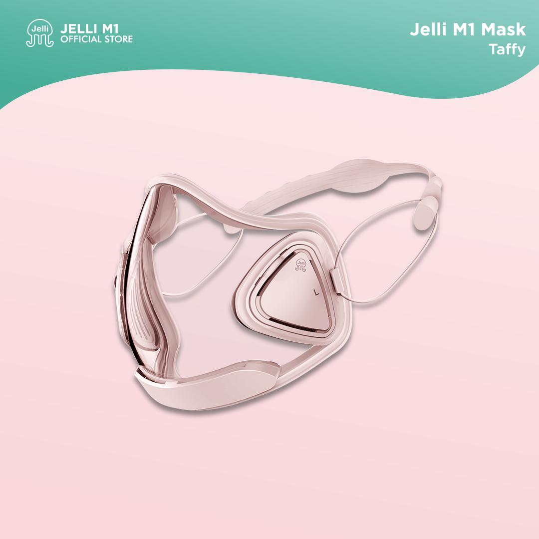Jelli M1 Mask Clear Transparent Anti-Fog 3D Face Mask | Lazada PH
