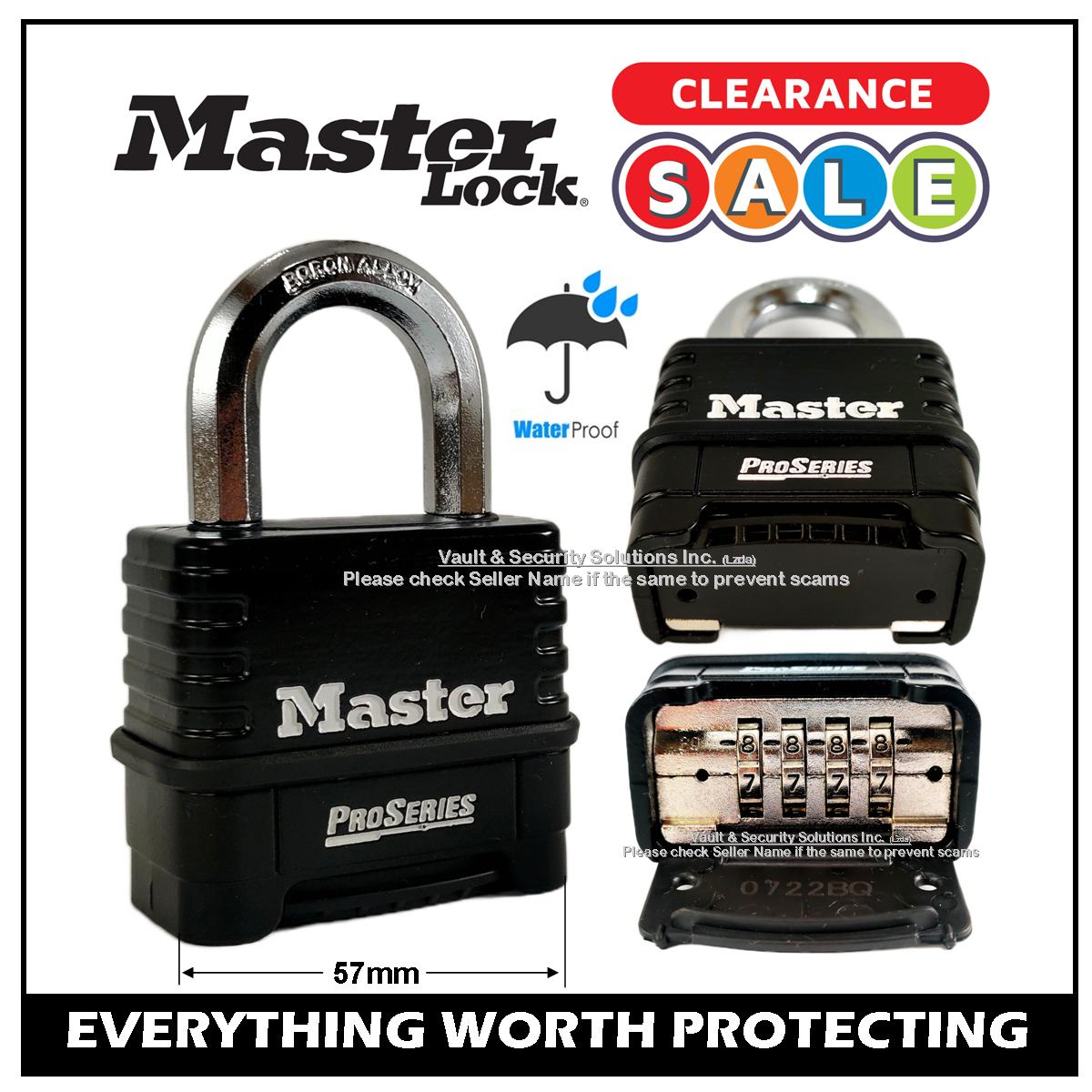 MasterLock Waterproof Combination padlock Weatherproof Combination ...