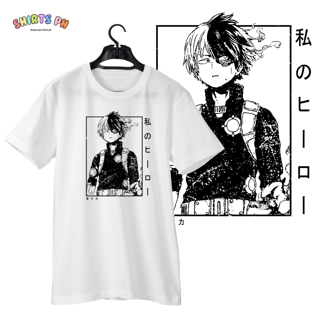 Todoroki Shoto Aesthetic MHA Anime | Shirts.PH | Lazada PH