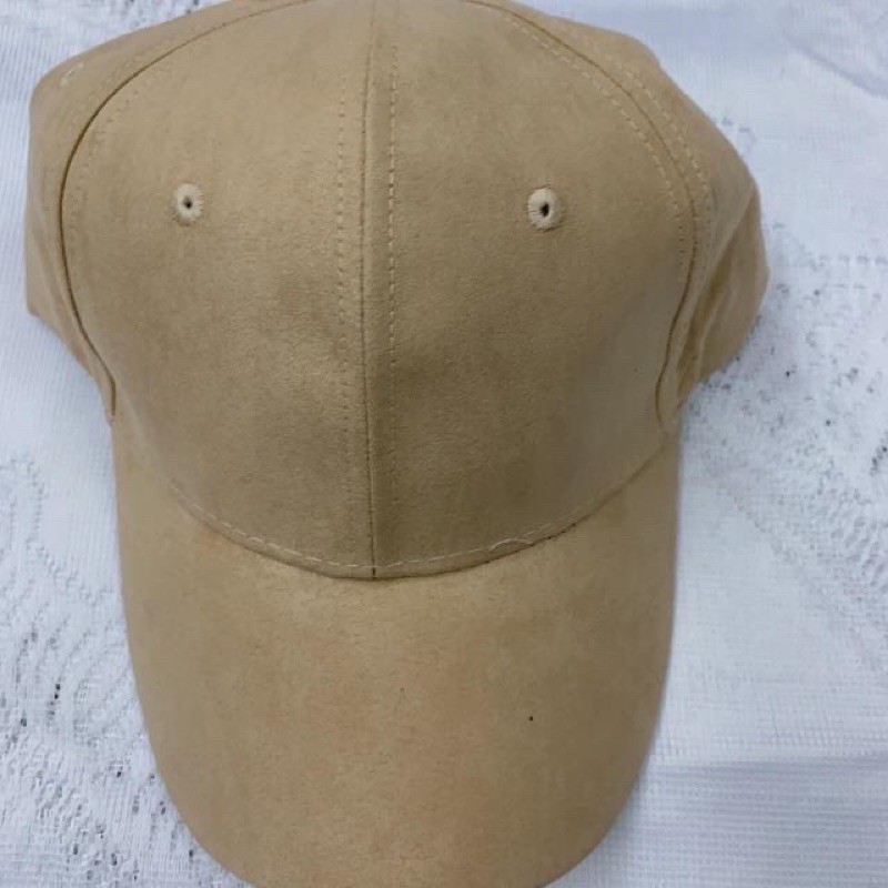 Suede Cap Plain( Korean Cap) | Lazada PH