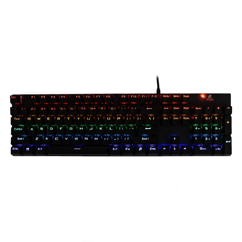 JK-919 Pro Gaming Mechanical RGB Light-up Keyboard | Lazada PH
