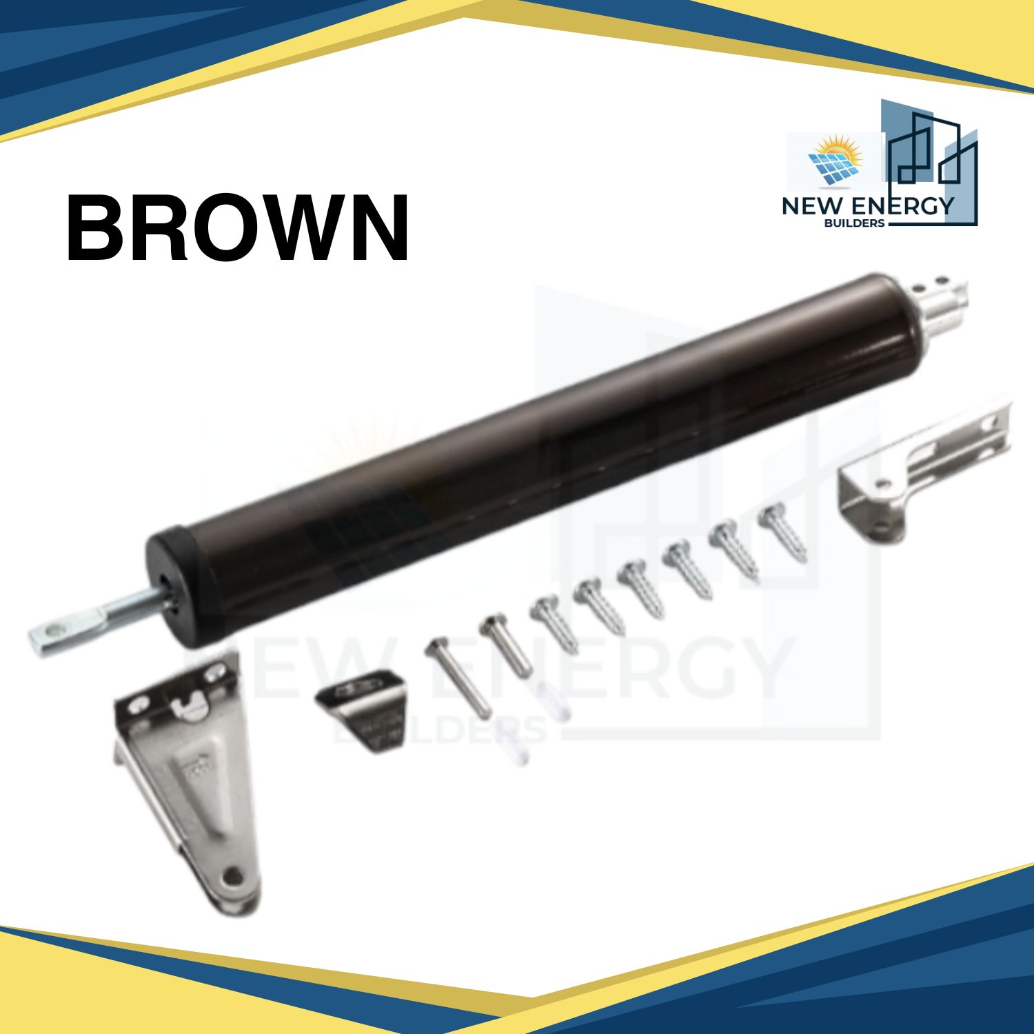 N.E.B || Pneumatic Automatic Screen Door Closer Tube Type for Aluminum ...