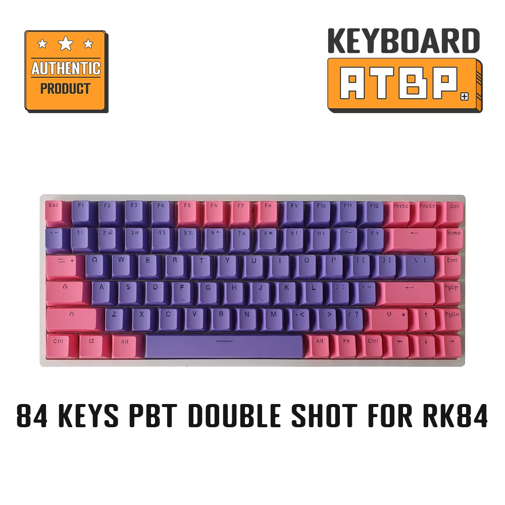 84 Keys PBT Double Shot Keycaps for RK84 | Lazada PH
