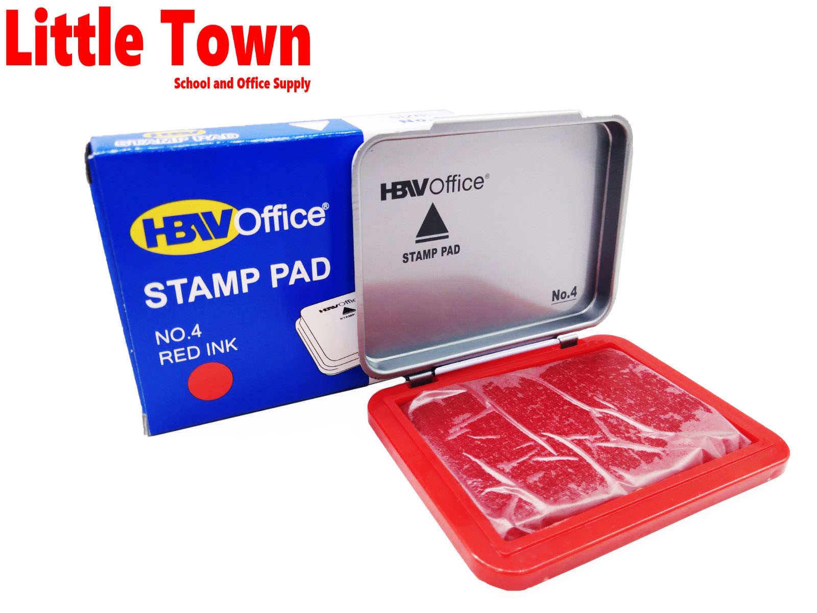 HBW Office Stamp Pad Metal Case with Ink No.4 | Lazada PH