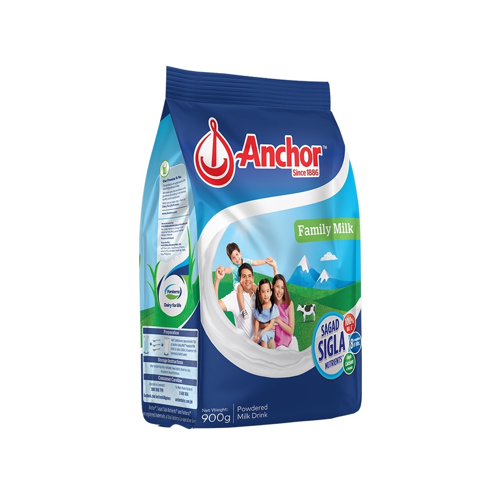 Anchor Family Milk Powder Plain 900G x2 | Lazada PH