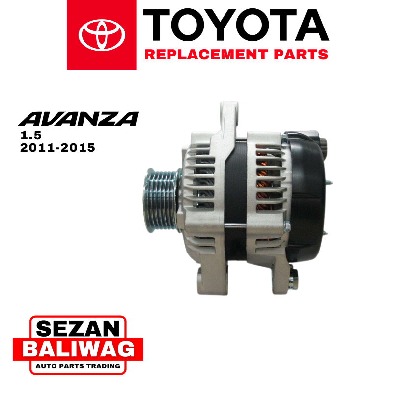 ALTERNATOR ASSEMBLY 12V 80A TOYOTA AVANZA 1.5 2011-2015 27060-BZ270 ...
