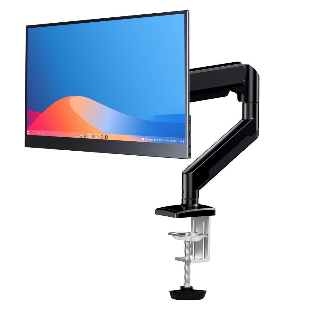 UPERFECT 10-19 inch Vertical Monitor Stand VESA Monitor Bracket Desktop ...