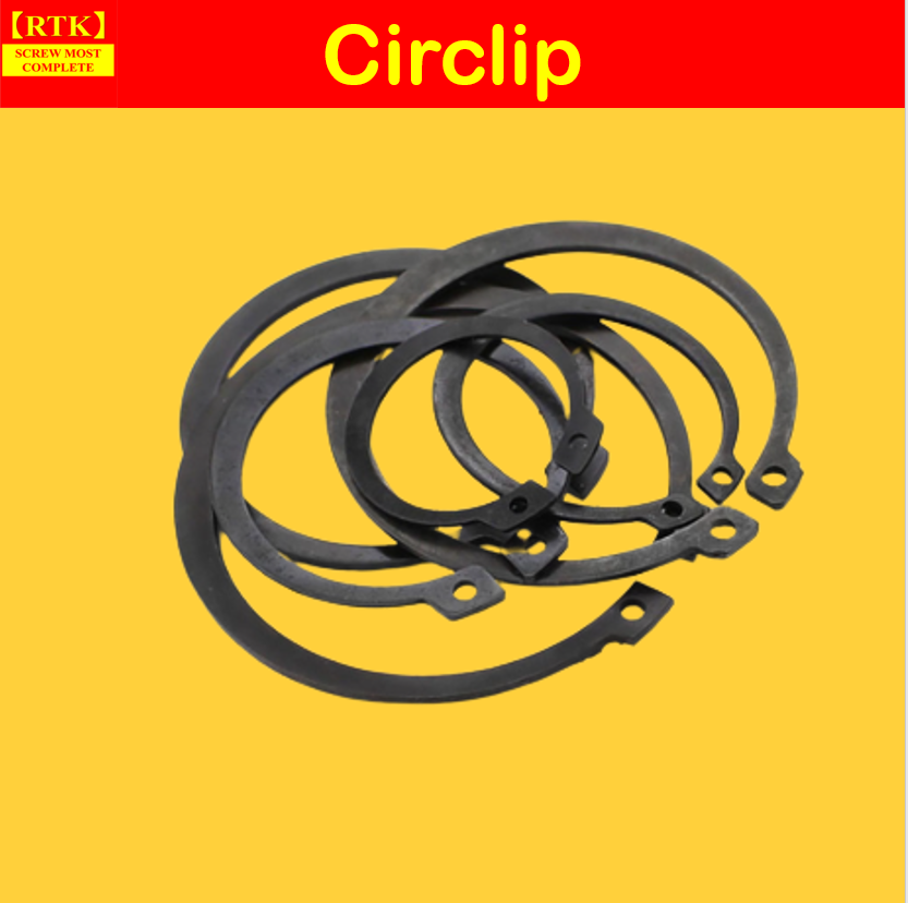 RTK M30-M50 30/50pcs Circlip External Internal Retaining C-Type Clip ...