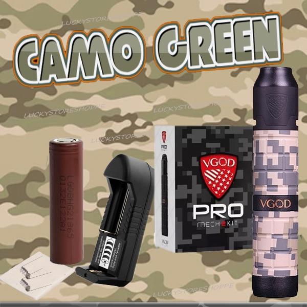 VGOD PRO MECH2 VAPE SET ECIGARETTES VAPOR SMOK with BATTERY AND CHARGER ...