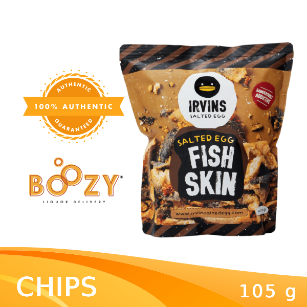 Irvin's Salted Egg Fish Skin 105g | Lazada PH