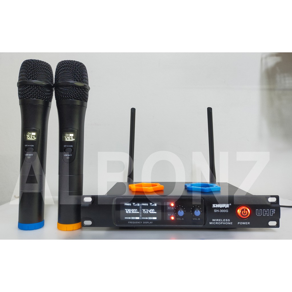 SHURE SH-300G Wireless Microphone System | Lazada PH