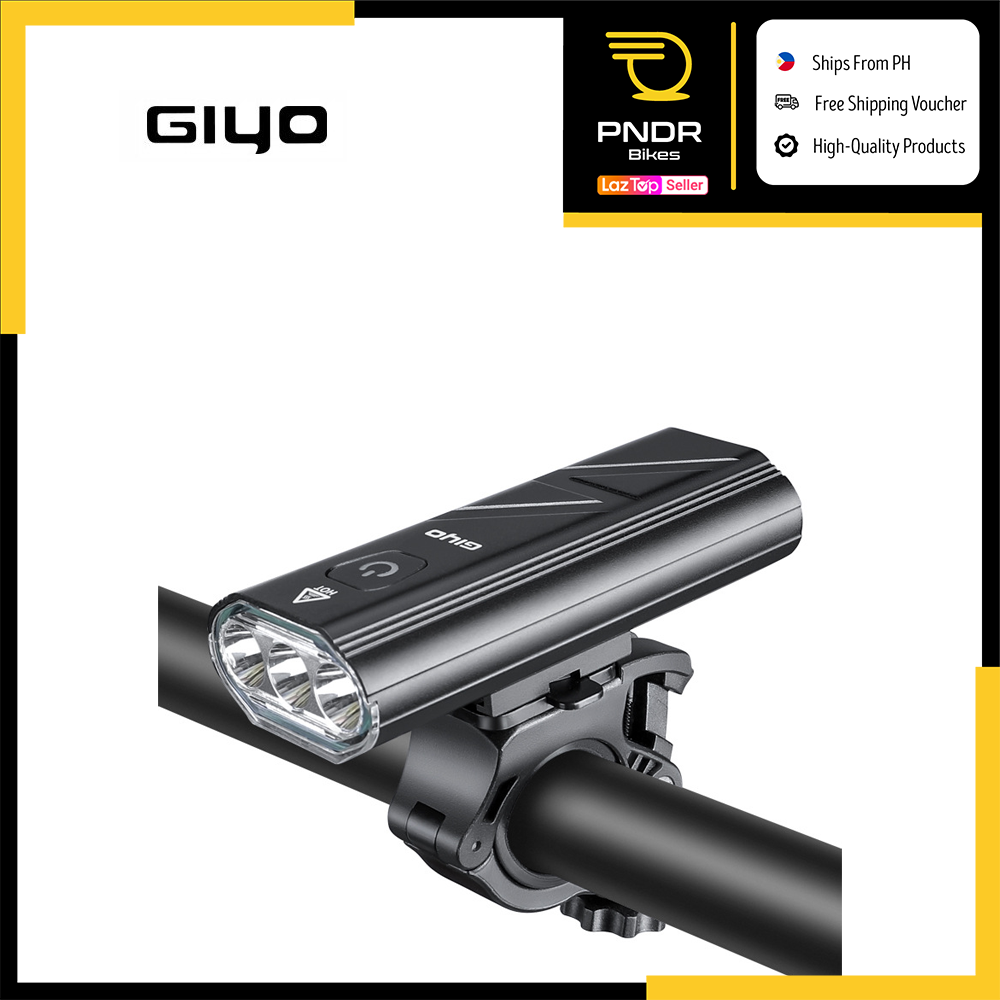 Giyo Bike Head Light 5200mAh (Power Bank Capability) | Lazada PH