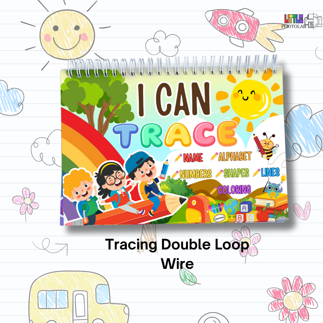 PRESCHOOL A5 Tracing Writing ALL IN ONE PAD Booklet Handwriting ...