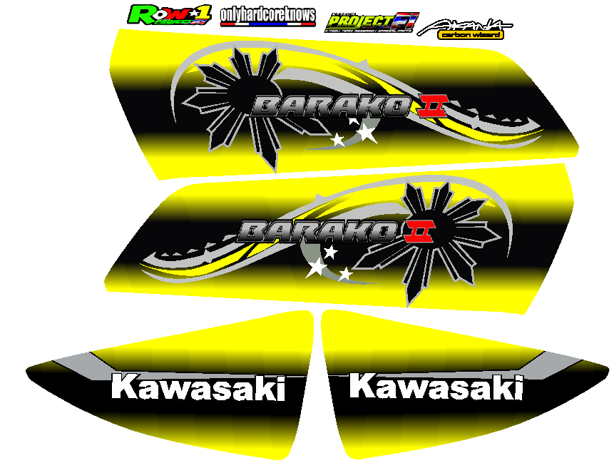BARAKO DECALS STOCK | Lazada PH