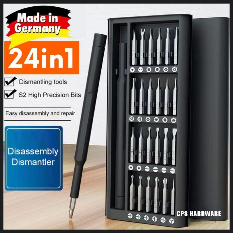 24 in 1 Precision Screwdriver Set Magnetic Bit Phillips Torx Precision ...