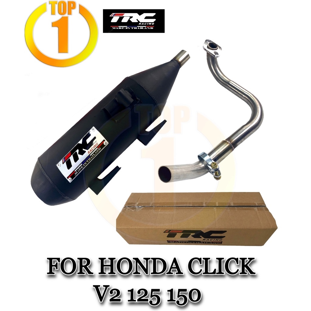 Top 1 Honda Click V2 125i 150i TRC Muffler Pipe Full Exhaust System ...