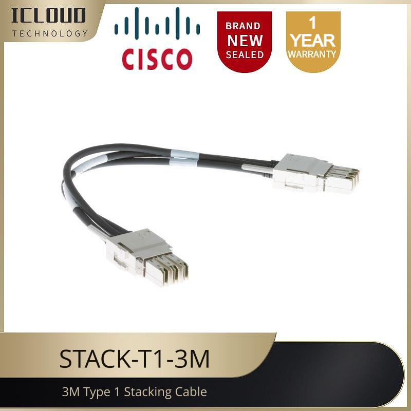 Cisco STACK-T1-3M Stackwise-480 Stacking Cable 3M Type 1 Stacking Cable ...