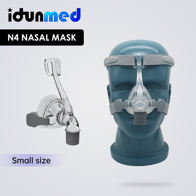 BMC N4 CPAP Mask CPAP Nasal Mask (Size Small)With HeadbandFor Sleep ...