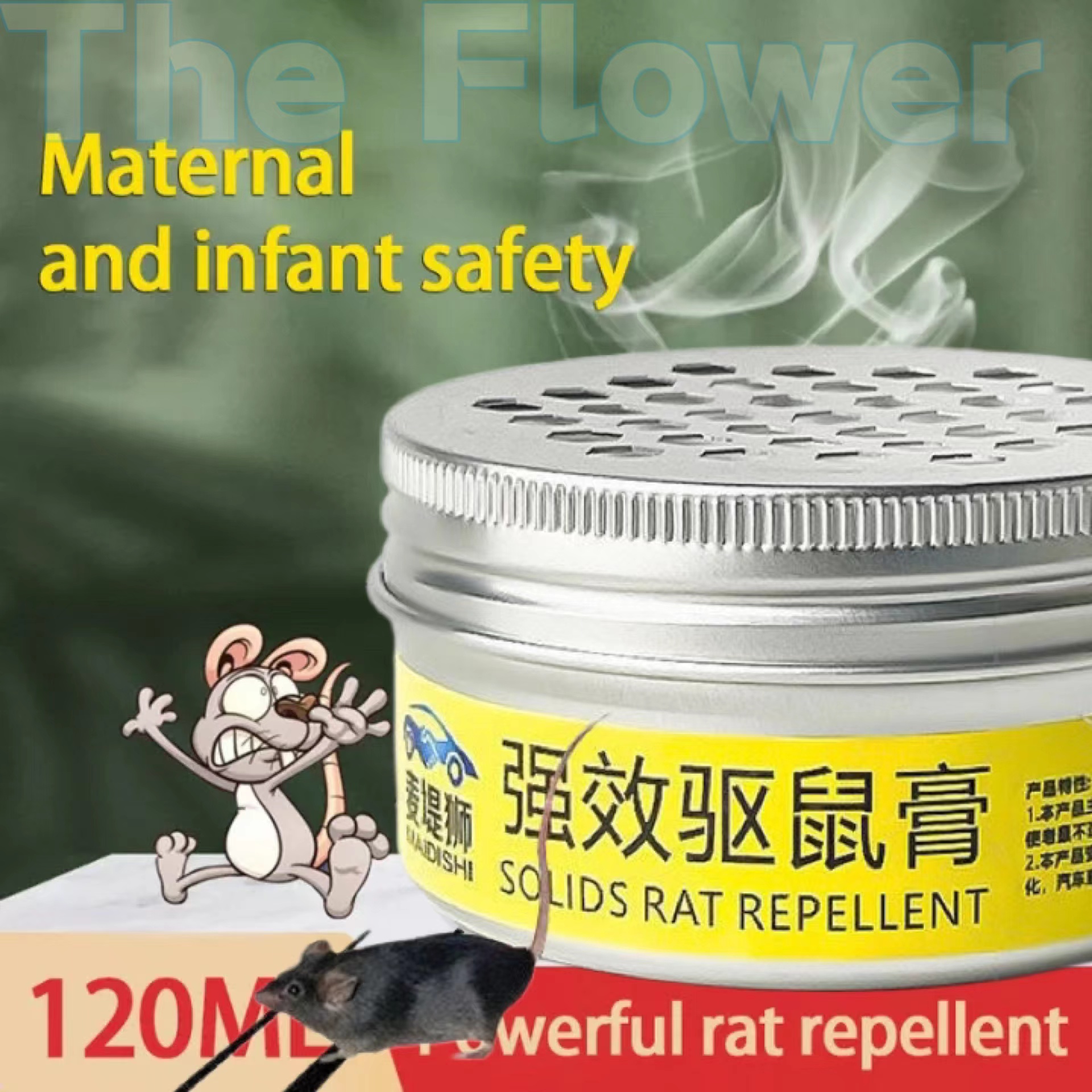 Gel mouse repellent, rat repellent gel, easy to use, does not kill rats ...