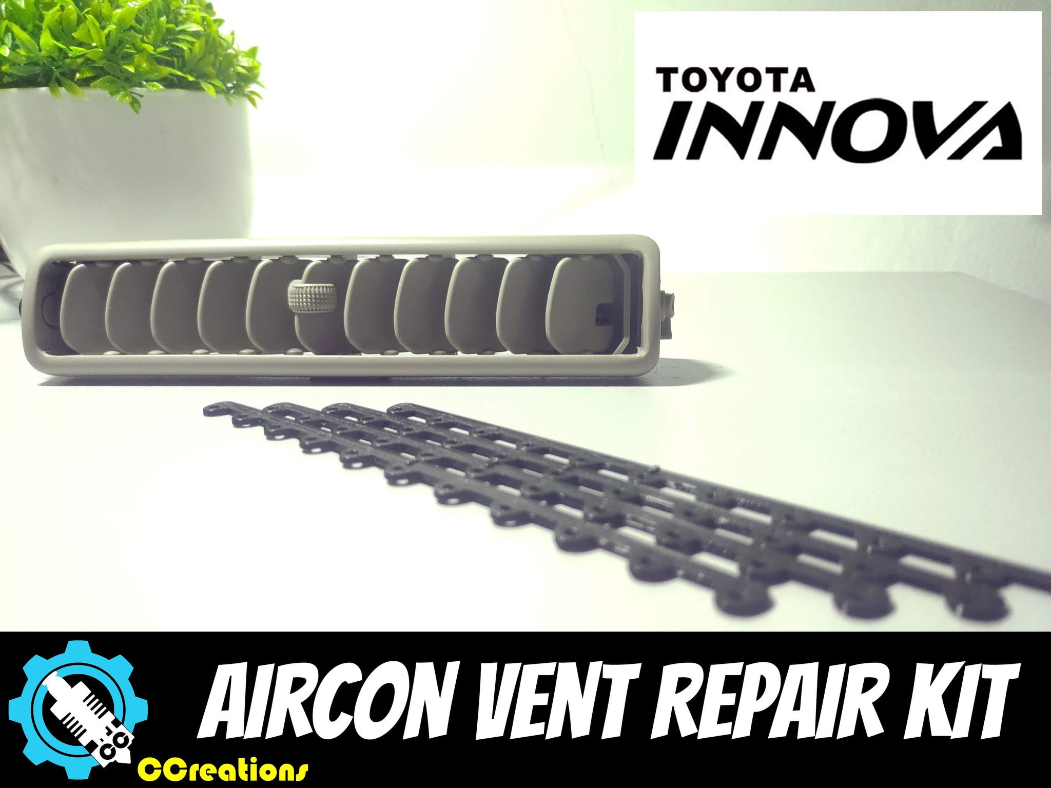 TOYOTA INNOVA 2005-2015 CAR CEILING AIRCON VENT REPAIR KIT ONLY | Lazada PH